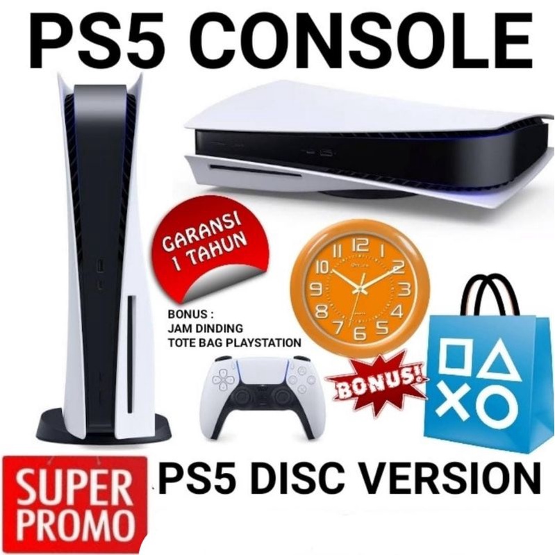 Jual Sony PS5 Disc Version Original Asa | Shopee Indonesia