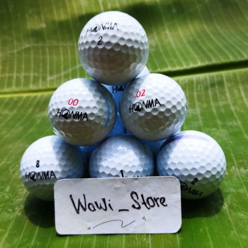 Jual BOLA GOLF HONMA KUALITAS GRADE A B ORIGINAL GOLF BALL ASLI SECOND ...