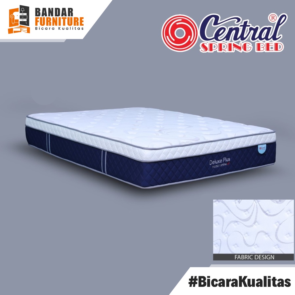 Jual Spring Bed Central Deluxe Plus/Matras Central Deluxe Plus Pocket ...