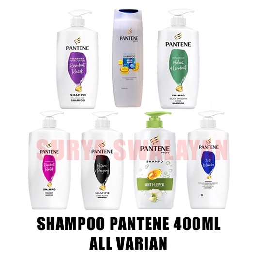 Jual Pantene Shampoo 400 ml All Varian - Shampo Pantene 400 ml | Shopee Indonesia