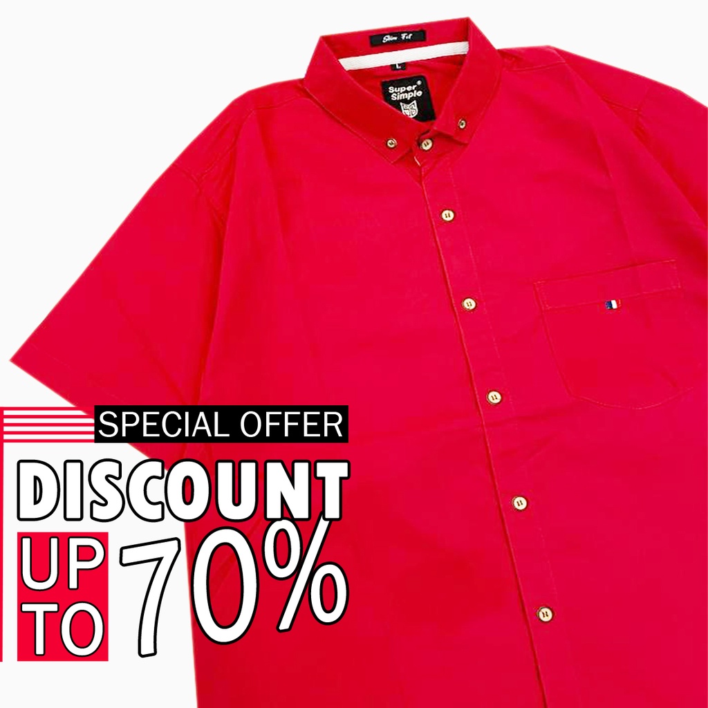 Jual kemeja merah pria Harga Terbaik & Termurah Februari 2023 | Shopee ...