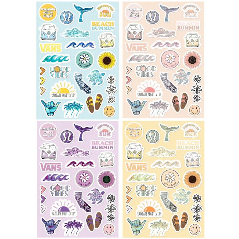 Jual Sticker aesthetic, sticker diary,sticker journal | Shopee Indonesia