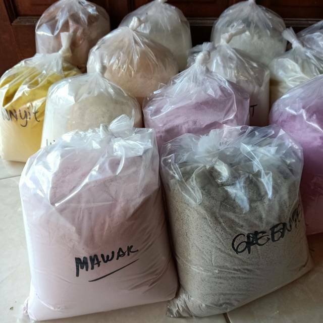 Jual 500GR MASKER BUBUK ORGANIK KILOAN TERMURAH | Shopee Indonesia