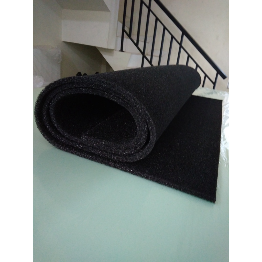 Jual Media Filter Aquarium - Busa Filter Spons Hitam 100 x 50 x 1 cm ...