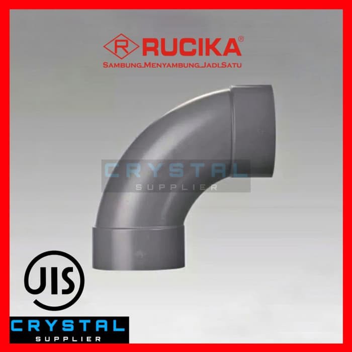 Jual BOCH RUCIKA 5" inch D-LL PVC / Large Radius Elbow Long Boh Knie Knee | Shopee Indonesia