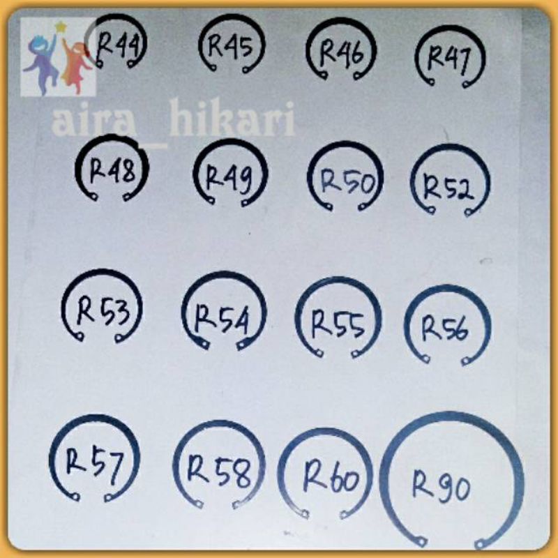 Jual Snap Ring R 49 ( internal retaining ring ) | Shopee Indonesia