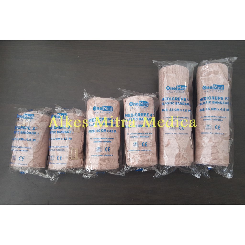 Jual Perban elastis medicrepe onemed, 7.5cm, 10cm dan 15cm Indonesia ...