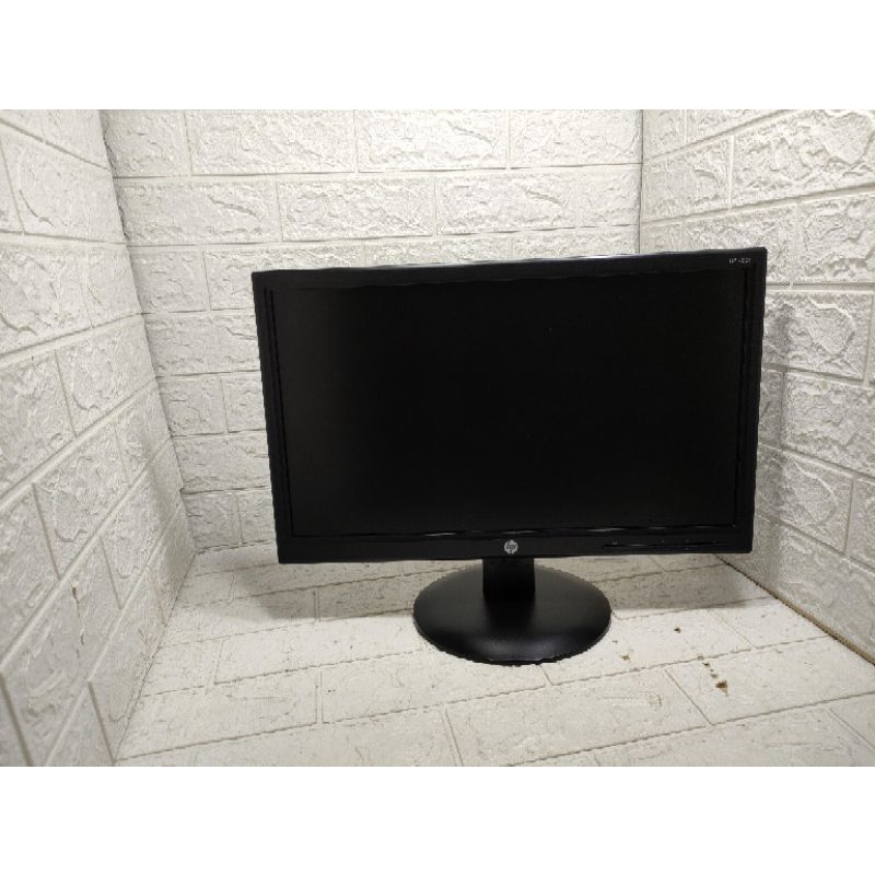 Jual Monitor LCD 20 INCH HP V201 LIKE NEW LENGKAP KABEL DAN GARANSI ...