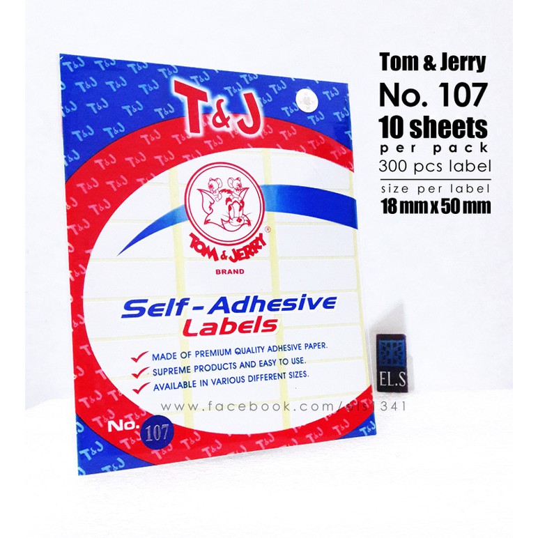 Label tom And Jerry No.107 | Shopee Indonesia