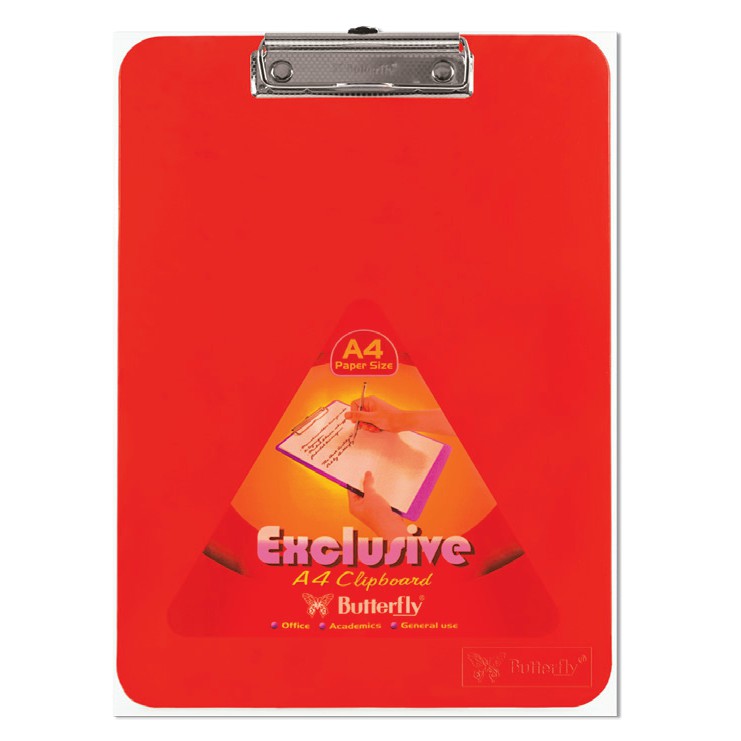 Jual Butterfly Clipboard A4 Transparent | Shopee Indonesia