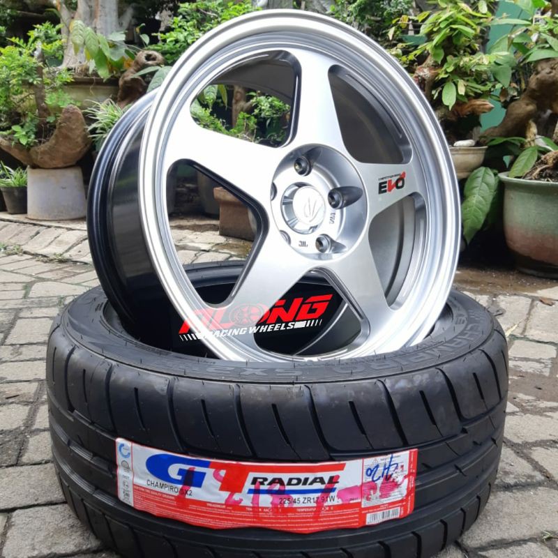 Jual VELG Repl. SPOON EVO REGAMASTER R17 Silver | Shopee Indonesia