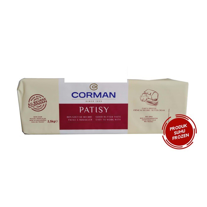 Jual Unsalted butter Corman 2500 GR | Shopee Indonesia