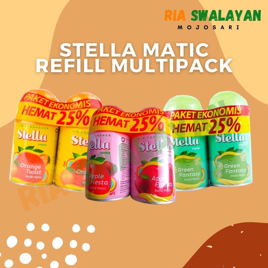 Jual Stella Matic Refill Multipack 225ml | Shopee Indonesia