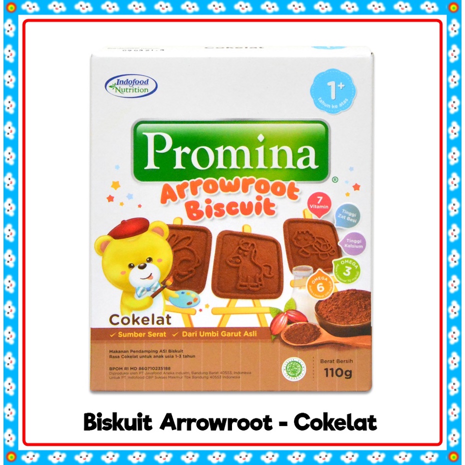 Jual Promina Biskuit Arrowroot 110 gr / Promina Biskuit Balita Usia ...