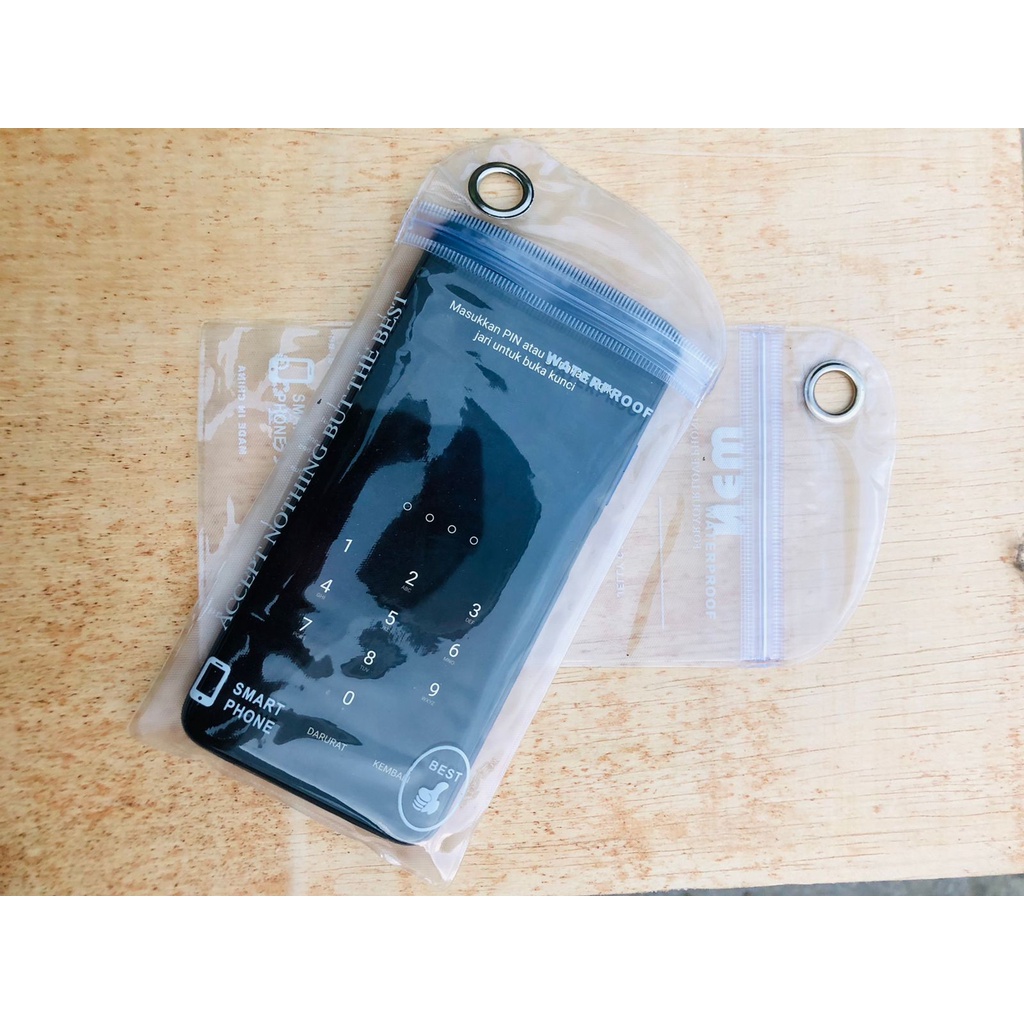 Jual Waterproof Case Hp Handphone Plastik Kantong HP Waterproof HP ...