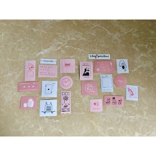 Sticker kertas (untuk DIY, hiasan Diary dan Journaling) | Shopee Indonesia