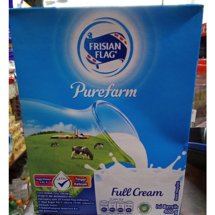 Jual Bendera Frisan Flag Full Cream 400 gram | Shopee Indonesia