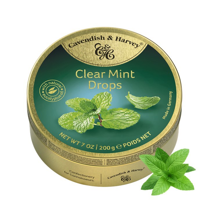 Jual CAVENDISH HARVEY CLEAR MINT DROPS 200GRAM PERMEN IMPORT CANDY ...