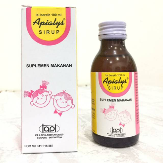 Jual Apialys Syrup 100ml Indonesia|Shopee Indonesia