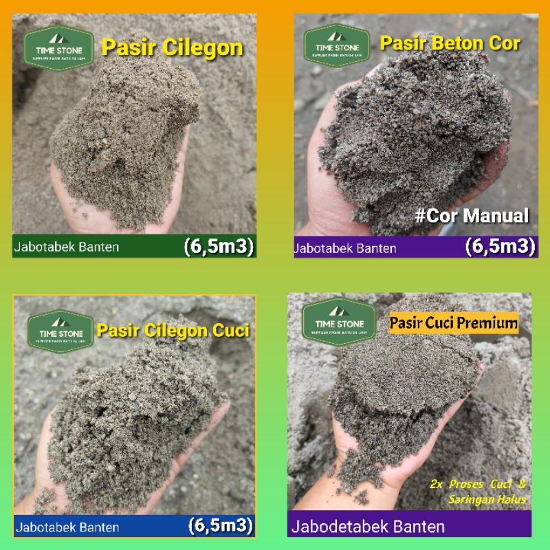 Jual Pasir Cilegon Cuci Pasang Cor Plester Bangunan 1 Truk | Shopee ...