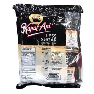 Jual Kapal Api Less Sugar Isi 20sachet Kopi Bubuk Special Mix KapalApi ...