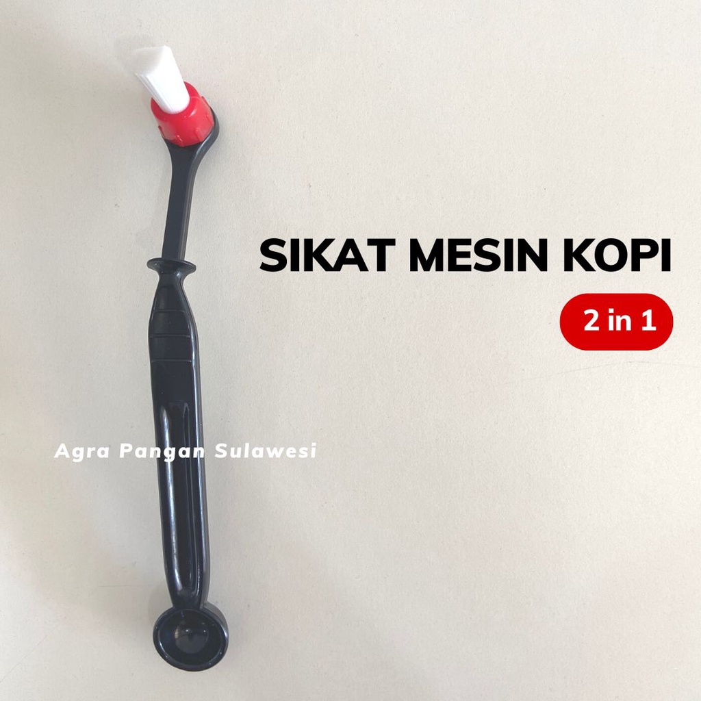 Jual Sikat Sendok Pembersih Mesin Kopi Espresso 2 in 1 Coffee Machine ...