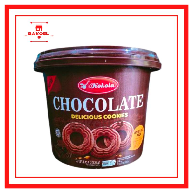 Jual KOKOLA DELICIOUS COOKIES CHOCOLATE / COCONUT 320 GRAM KEMASAN ...