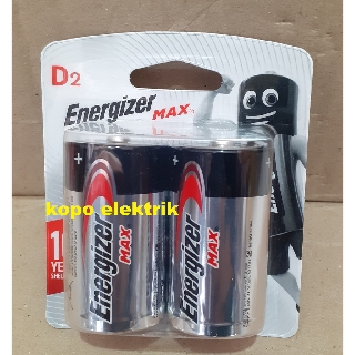 Baterai Energizer Size D LR20 Besar 1.5V Batre tipe D Alkaline | Shopee ...