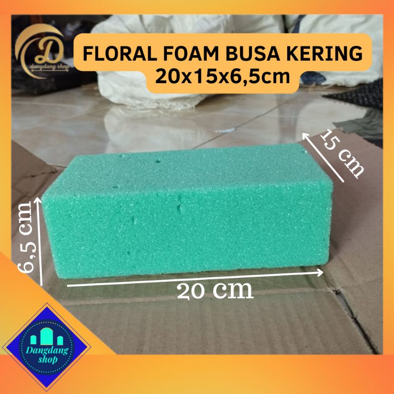 Jual Floral foam busa kering untuk bunga buket busa oasis busa foam ...