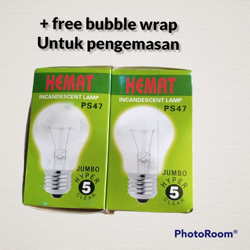 Jual lampu bohlam kuning jumbo 5watt, lampu bohlam pijar 5 Watt kuning ...
