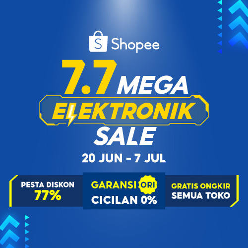 Promo Shopee 7.7 Mega Elektronik Sale 2022 | Shopee Indonesia