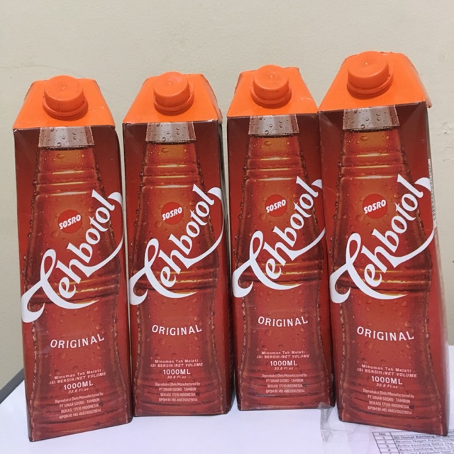 Jual Teh Botol Kotak 1 Liter Dus (1 dus isi 12) - Teh Kemasan - Esteh ...