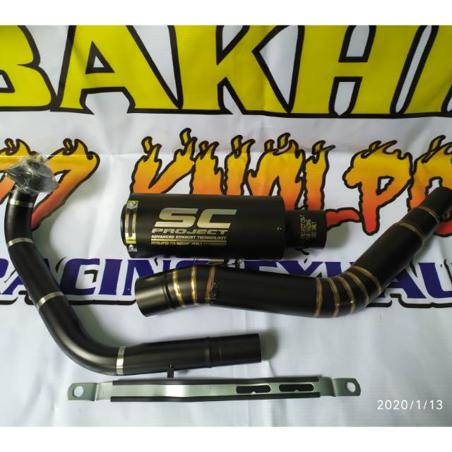 Jual KNALPOT SC PROJECT R15 VIXION CBR FACELIFT SATRIA FU XABRE BYSON ...