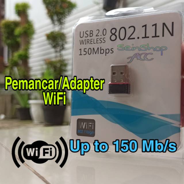 Jual USB WiFi Wireless Adapter Network Usb wifi dongle 150MBPS Komputer Hotspot Laptop ...