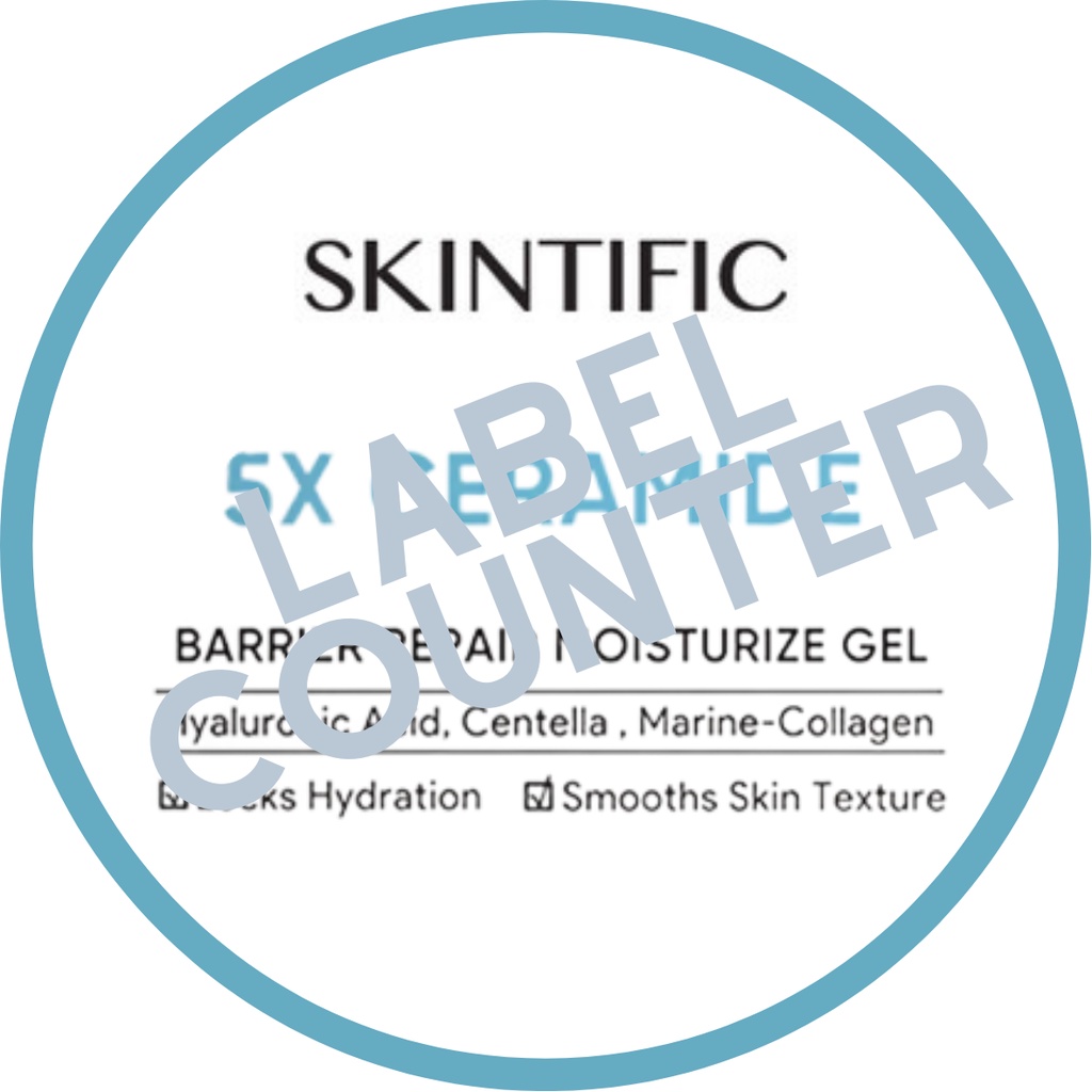 Jual Sticker Stiker Label Skintific | Shopee Indonesia