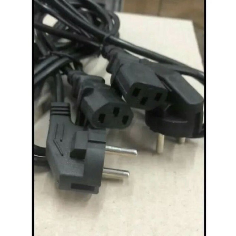 Jual kabel power colok tiga 1,5m | Shopee Indonesia