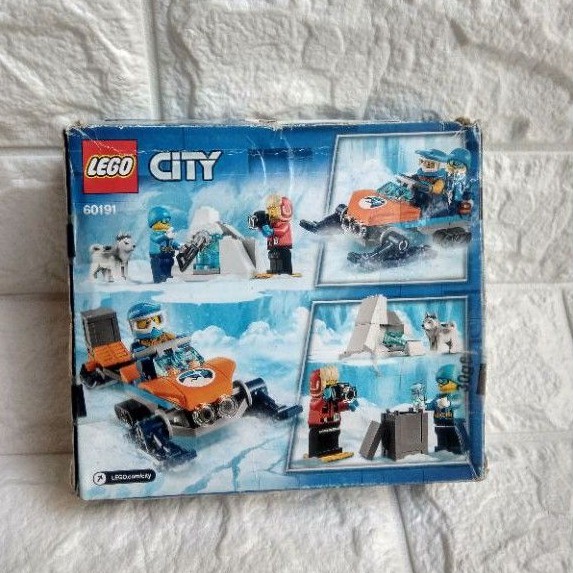 Jual Lego City 60191 Original Arctic Exploration Team - Lego Bricks SNI ...