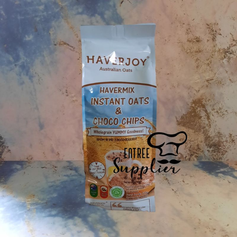 Jual HAVERJOY HAVERMIX INSTANT OATS & CHOCO CHIPS AUSTRALIAN OATS 500gr ...