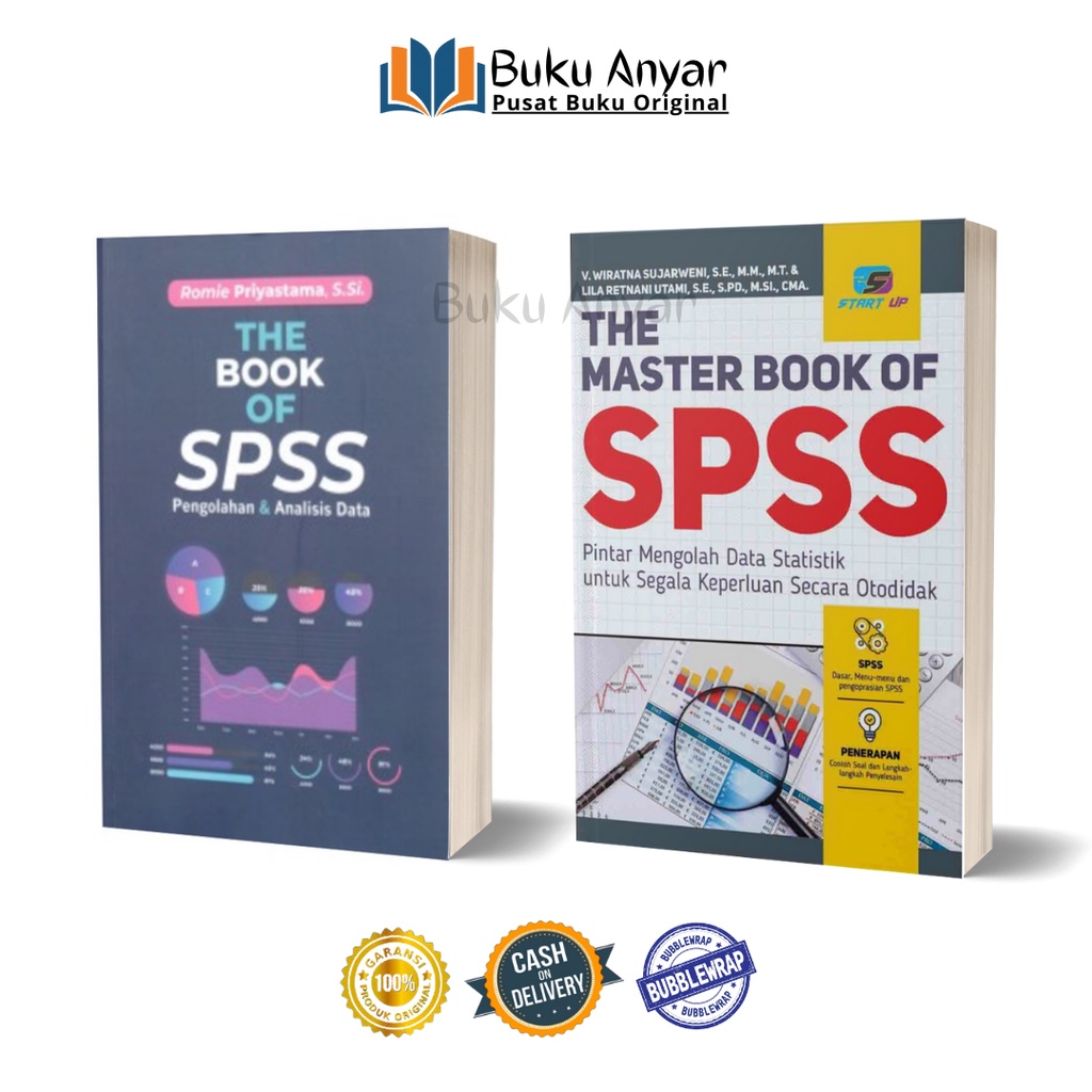 Jual Buku The Book Of SPSS Pengolahan & Analisis Data oleh Romie Priyastama, S.Si. THE MASTER ...