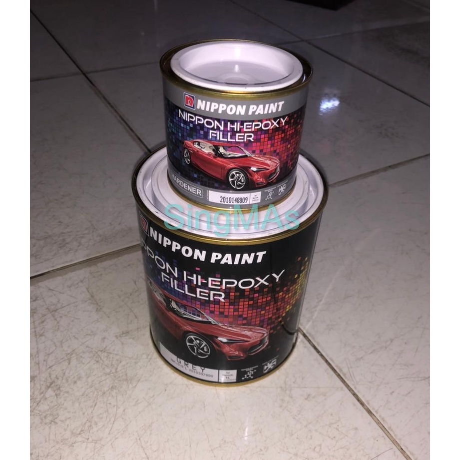 Jual NIPPON HI EPOXY FILLER 1 Liter SET Cat Dasar / Meni Besi | Shopee ...