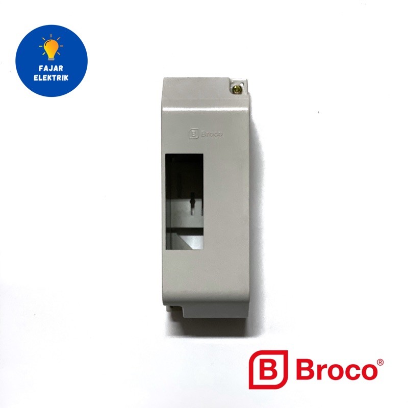 Jual BROCO BOX MCB 1 GROUP OUTBOW TEMPEL ABU-ABU | Shopee Indonesia