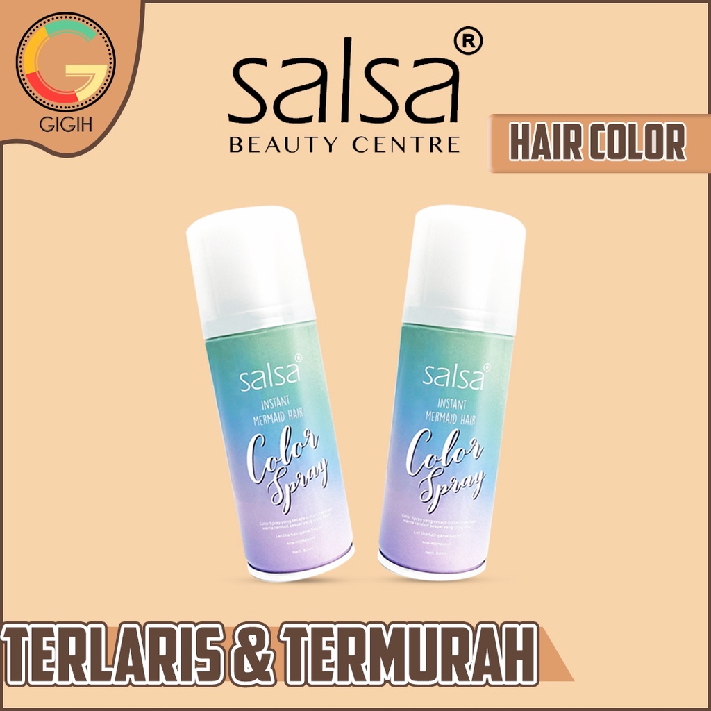 Jual SALSA CAT RAMBUT INSTANT SPRAY (TIDAK PERMANEN!!!) | Shopee Indonesia