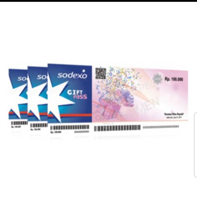 Jual VOUCHER SODEXO PECAHAN 100.000 | Shopee Indonesia