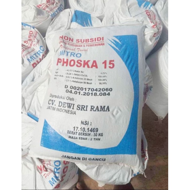 Jual PHOSKA 15 DSR (50KG/SAK) | Shopee Indonesia