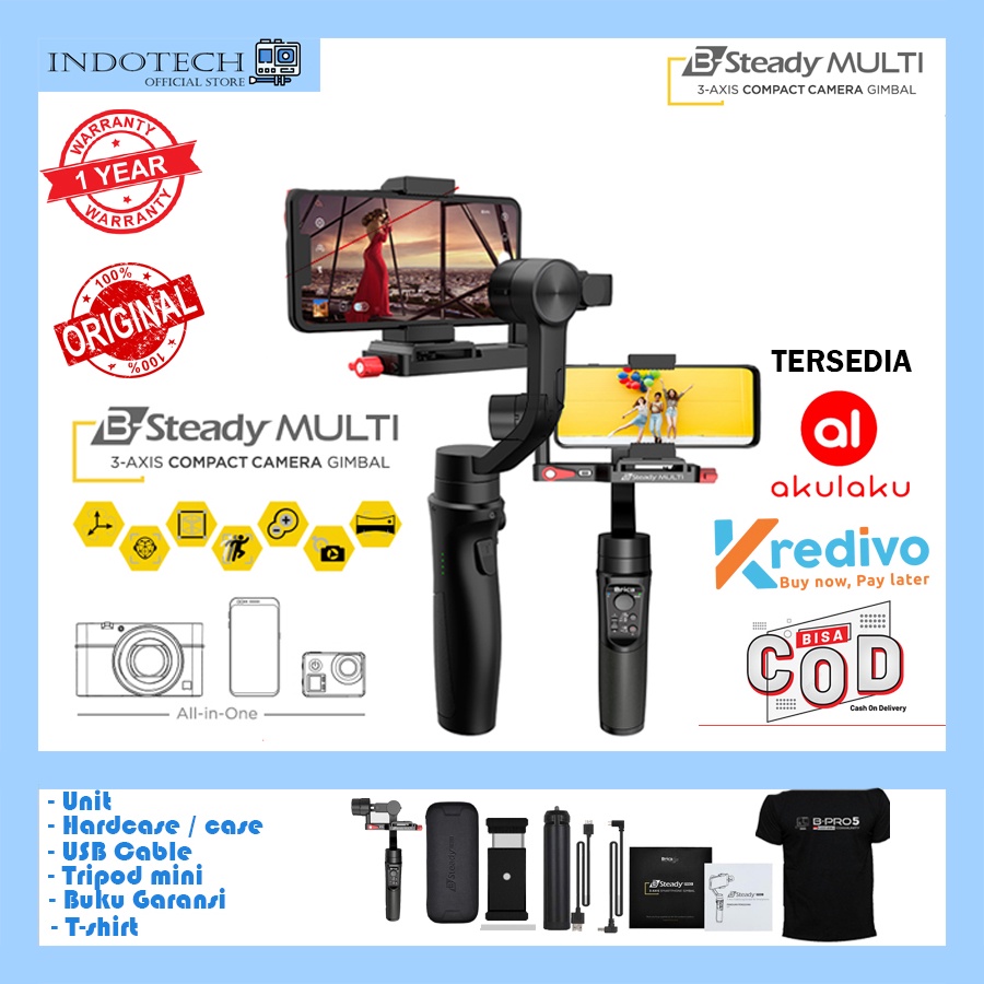 Jual Brica B-Steady MULTI - Compact Camera - Action Cam - Smartphone ...
