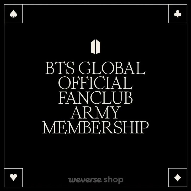 Jual [PRE ORDER] OFFICIAL FANCLUB ARMY MEMBERSHIP | Shopee Indonesia