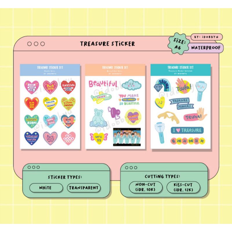 Jual Treasure Sticker | Shopee Indonesia