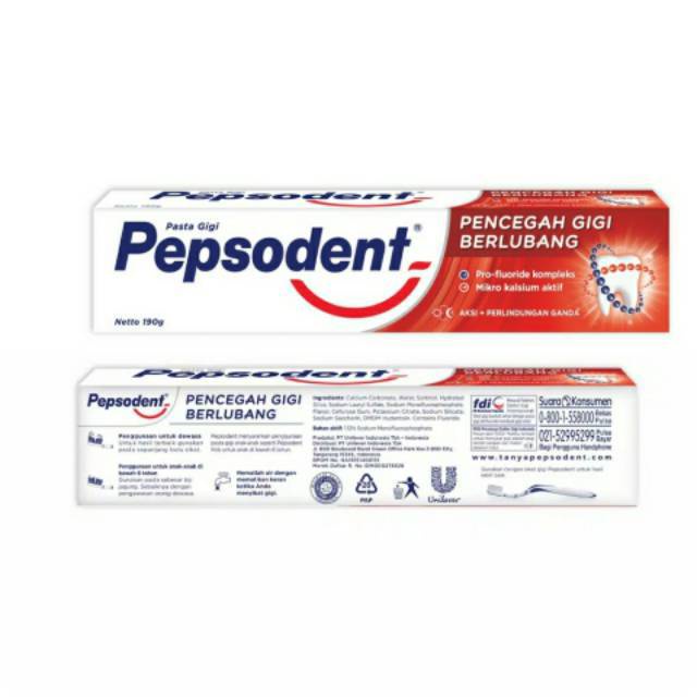 Jual PEPSODENT PASTA GIGI 120GR | Shopee Indonesia