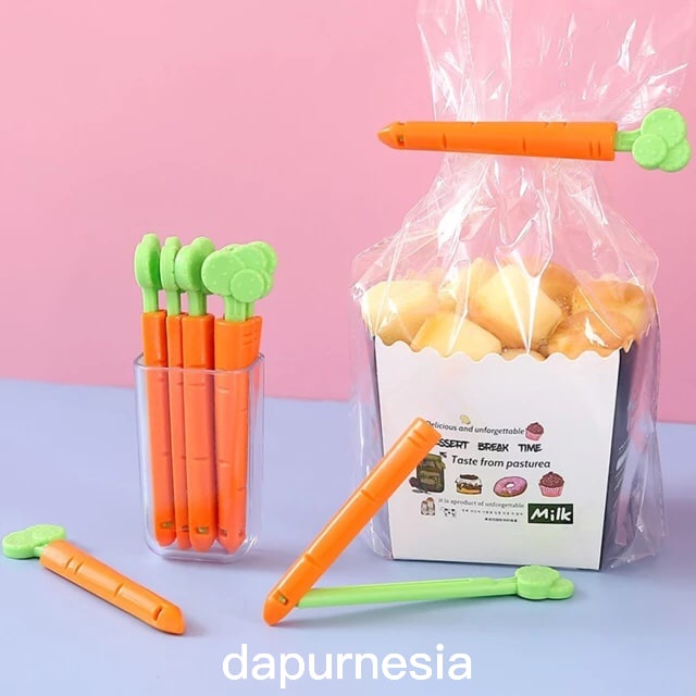 Jual TORI Food Clipper Set 5 Pcs + Holder Magnet Indonesia|Shopee Indonesia
