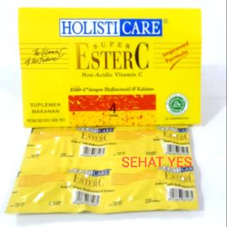 Jual ESTER C HOLISTICARE STRIP 4s | Shopee Indonesia